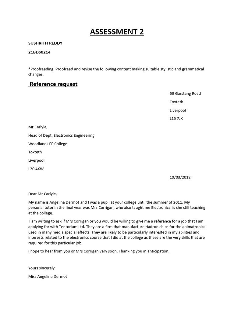 Assessment 2 - TRW | PDF
