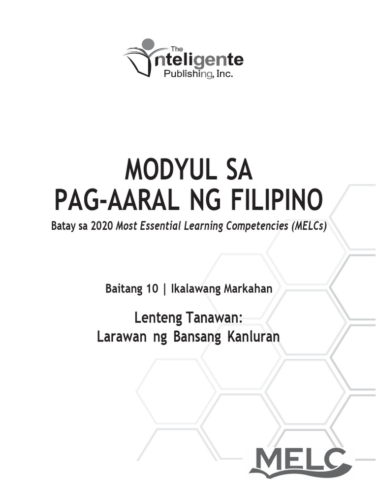 Filipino 10 q2 Melc F Week 1 | PDF