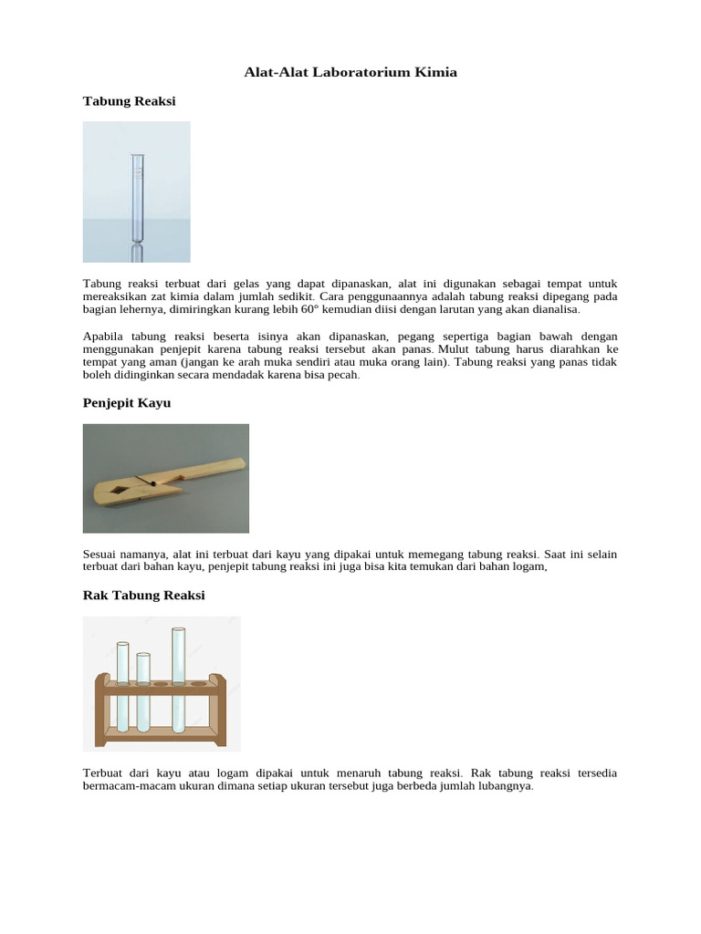 Alat Labor 40 & Simbol Kimia 10 | PDF