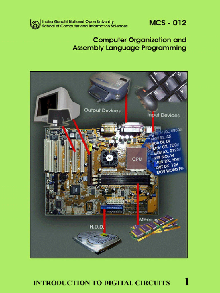 MCS 012 Block 1 Comp Gen 1 | PDF | Central Processing Unit | Computer ...