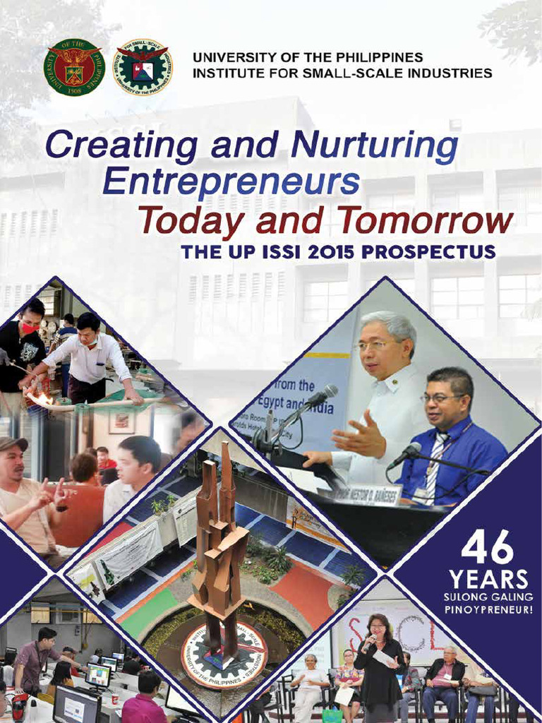 2015 Prospectus | PDF | Entrepreneurship | Small And Medium Sized Enterprises