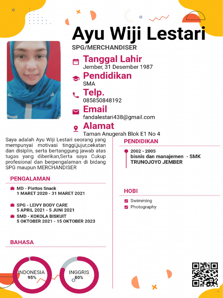 CV Ayu Wiji Lestari | PDF