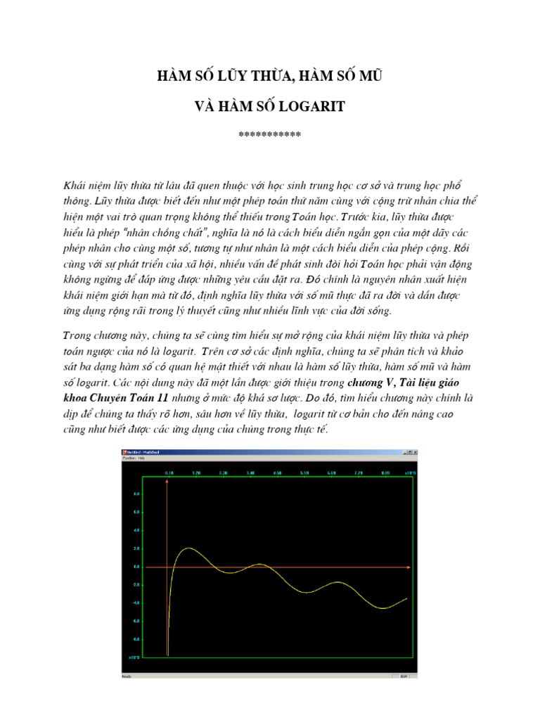 Ham So Mu & Logarit (TLCT 12) | PDF