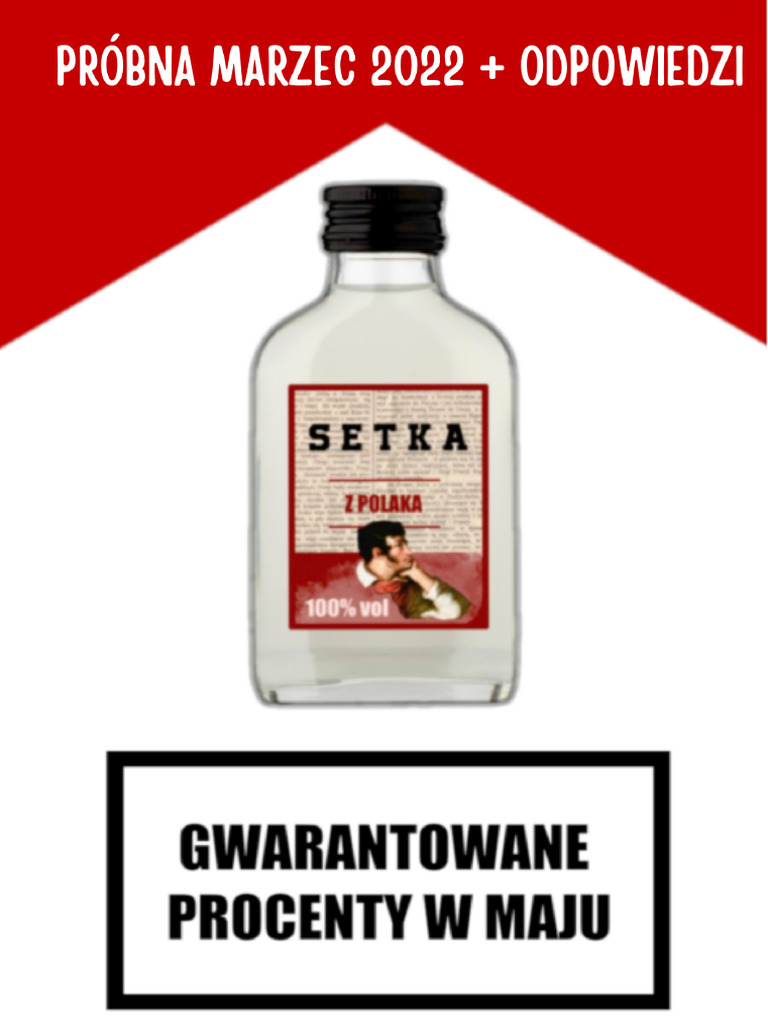 Próbna Marzec 2022 | PDF