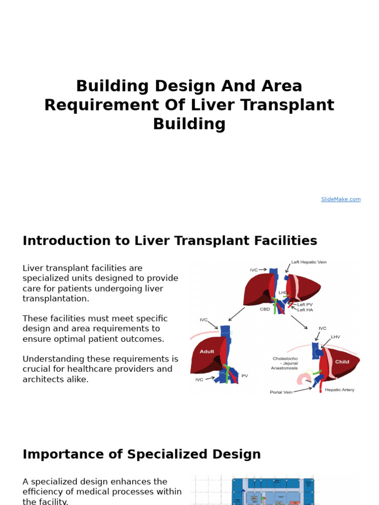 Liver Transplant Facility Design Guidelines | PDF | Surgery | Medicine