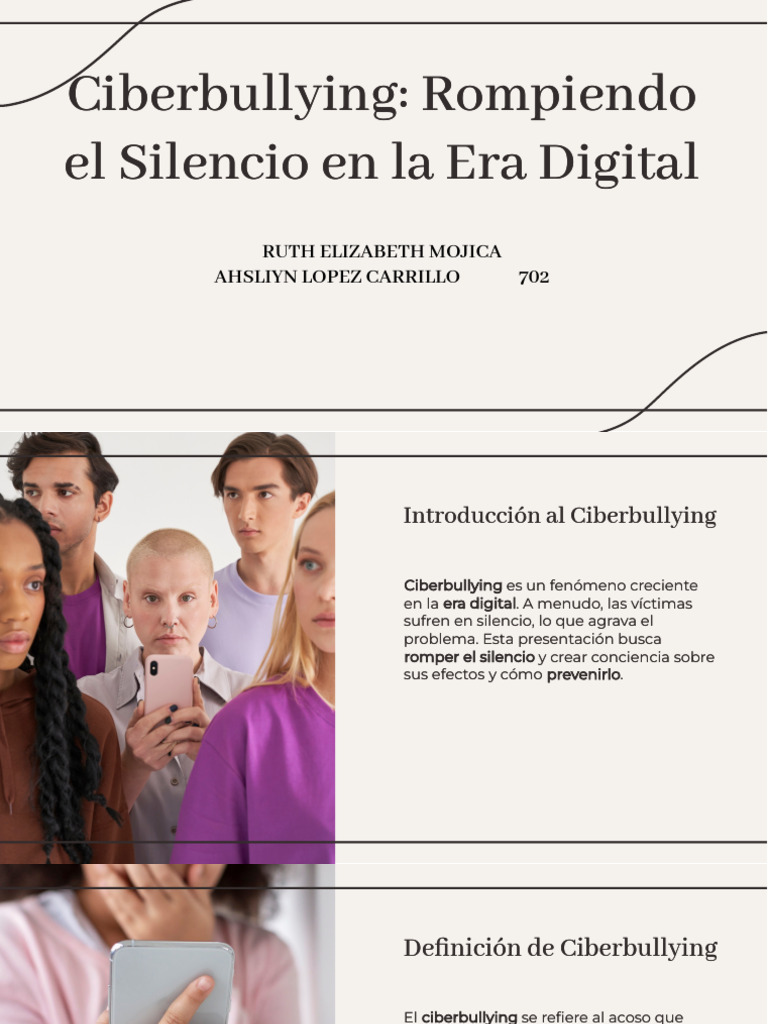 Ciberbullying: Conciencia y Prevención | PDF | Estilo de vida