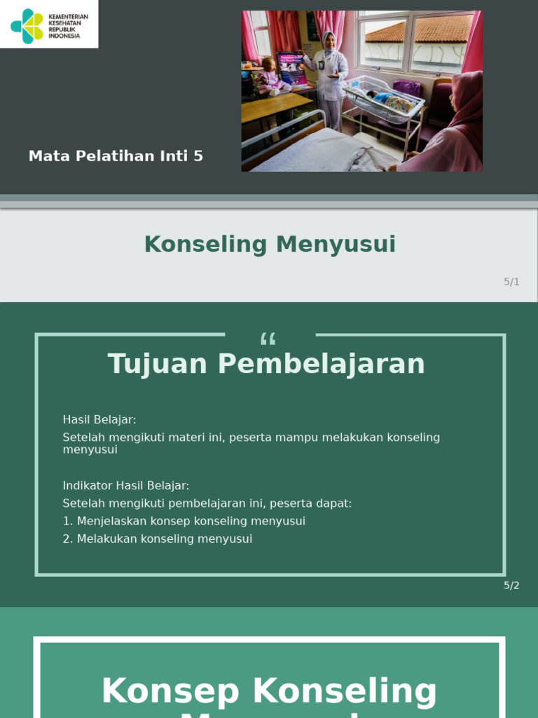 Konsep Konseling Asi | PDF