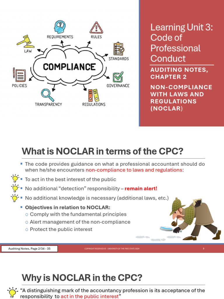 Class 4 Slides | PDF | Regulatory Compliance | Financial Statement