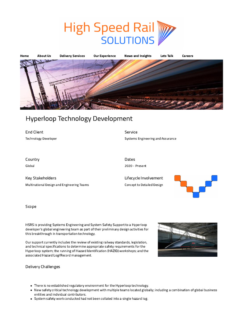 High Speed Rail Solutions - HTTD | PDF