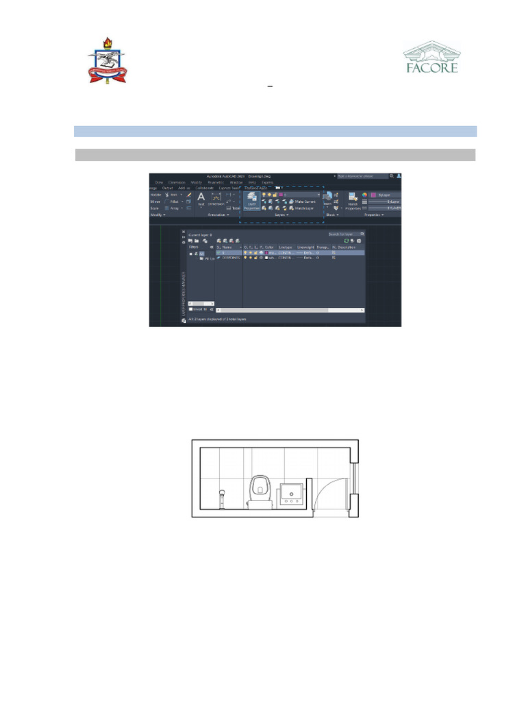 AULA 10 - Layes e Plotagem | PDF | Impressão | Auto Cad