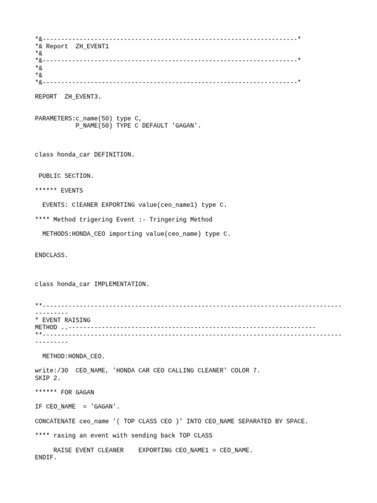 CLASS_EVENT_3 | PDF | Constructor (Object Oriented Programming ... CLASS_EVENT_3 | PDF | Constructor (Object Oriented Programming ...