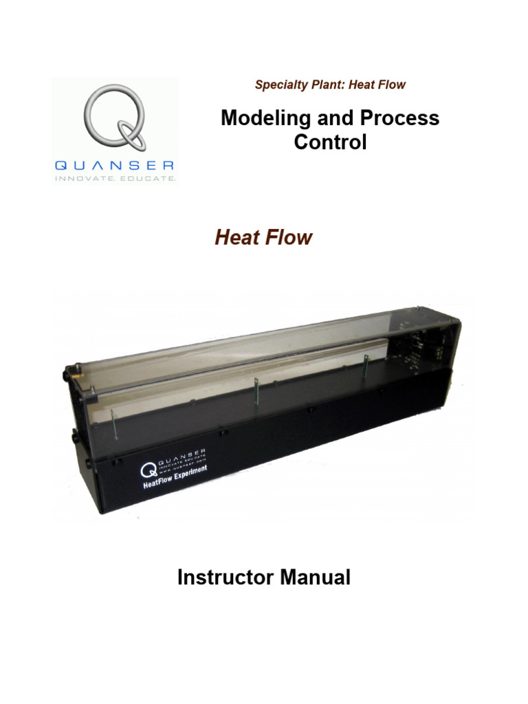 Heat Flow Experiment Instructor Manual | PDF | Damping | Heat