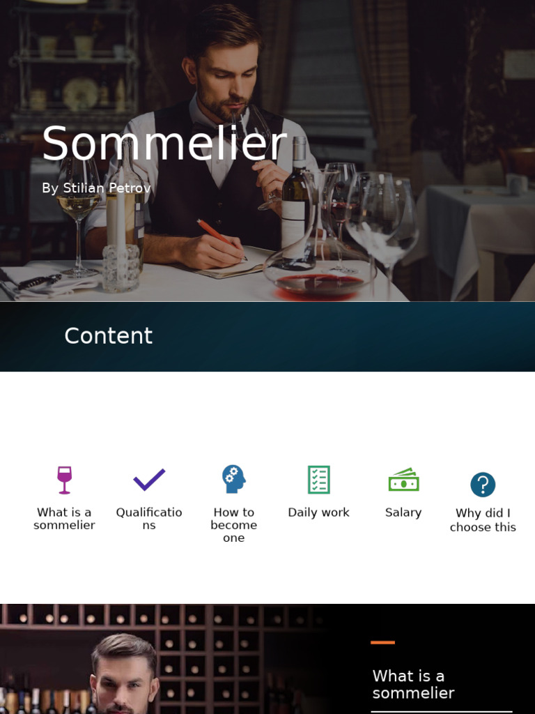 Sommelier | PDF