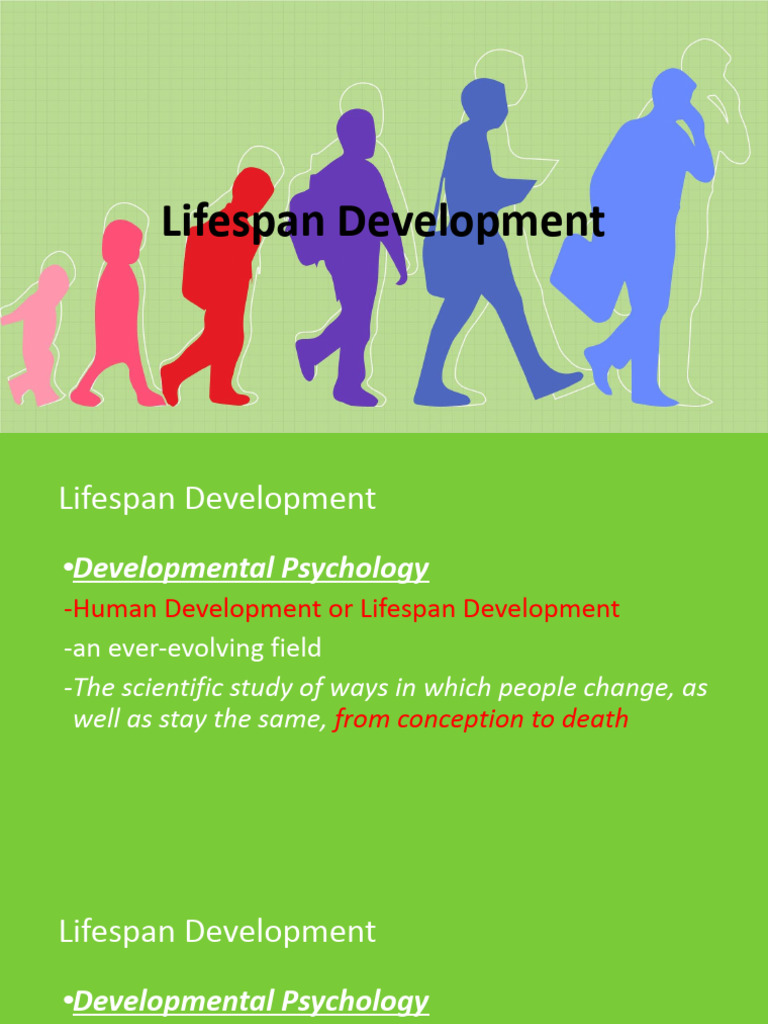 Lifespan Development September 1 2023 | PDF | Developmental Psychology ...