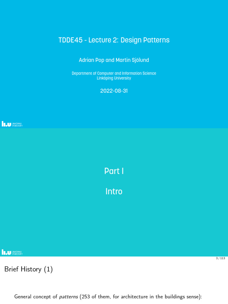 02-on-design-patterns | PDF | Class (Computer Programming) | Method ... 02-on-design-patterns | PDF | Class (Computer Programming) | Method ...