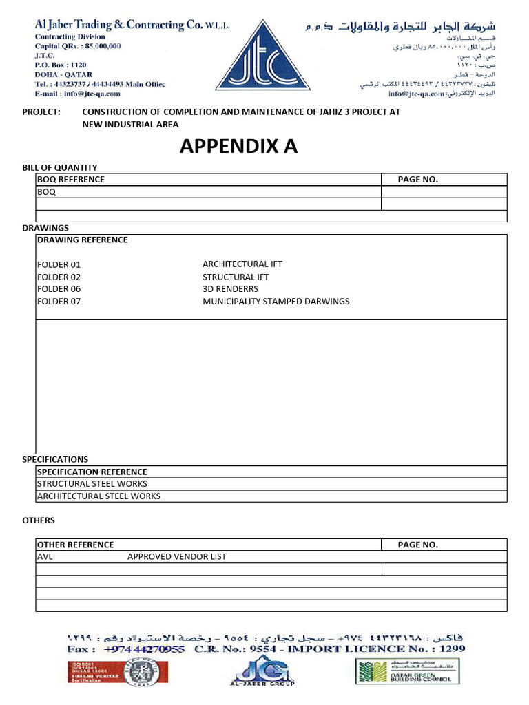 APPENDIX A Steel | PDF