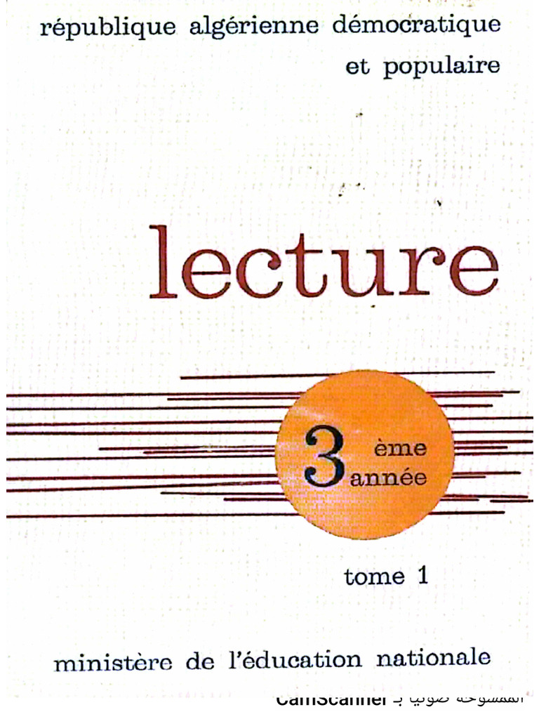 Livret de Lecture Pour 3ème Année Primaire | PDF