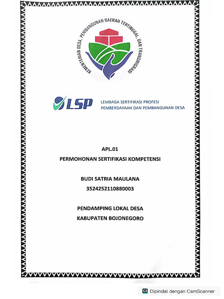 APL 01 Budi Satria | PDF
