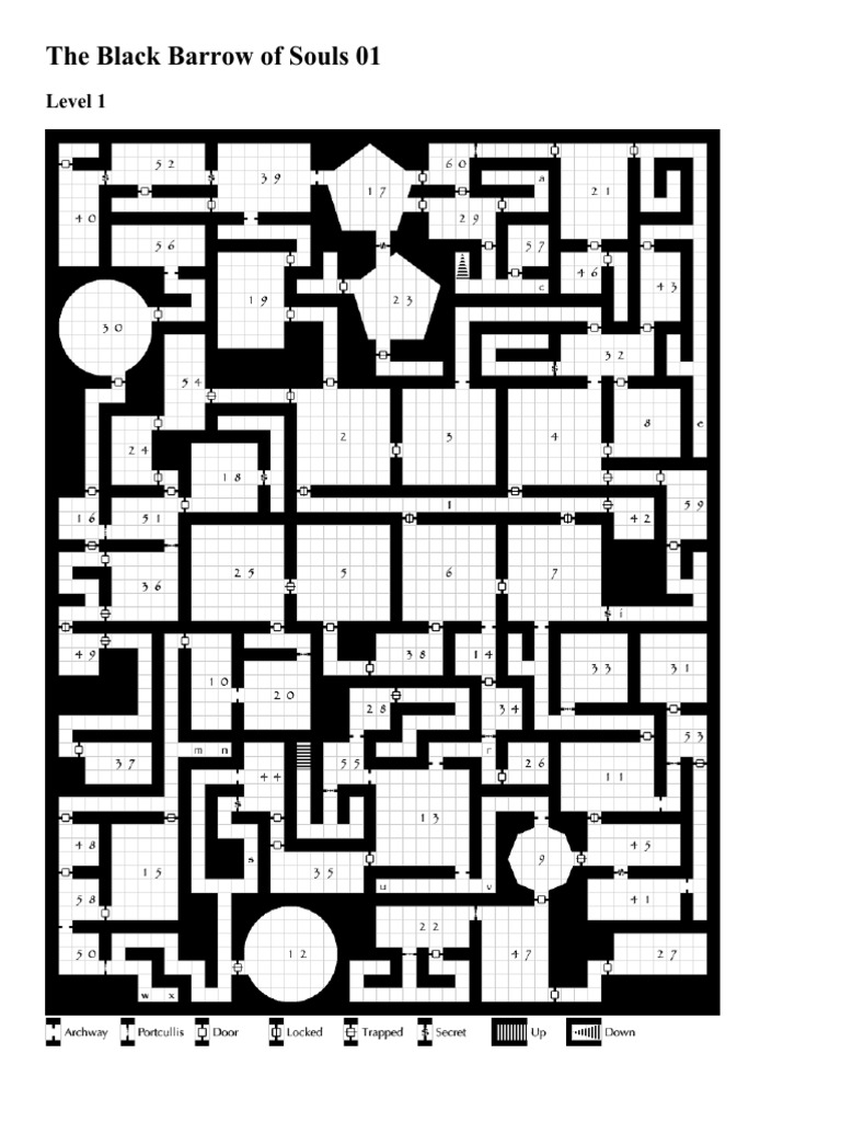 The Black Barrow of Souls 01 | PDF