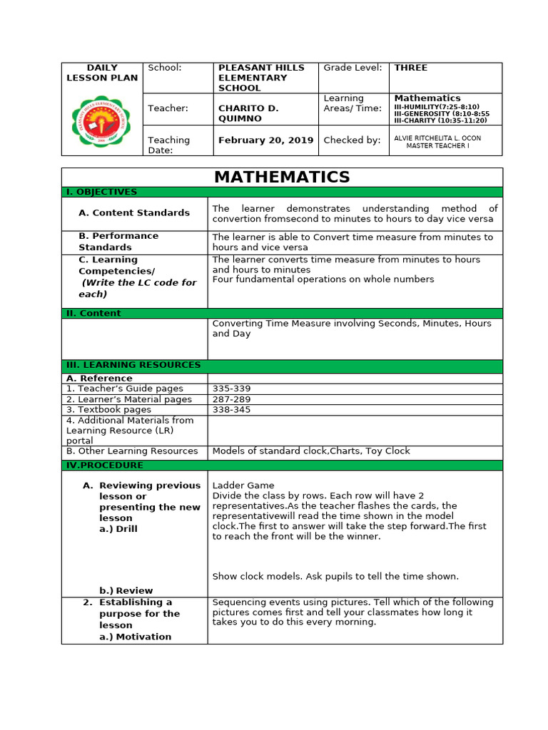COT-3 | PDF | Teachers | Learning