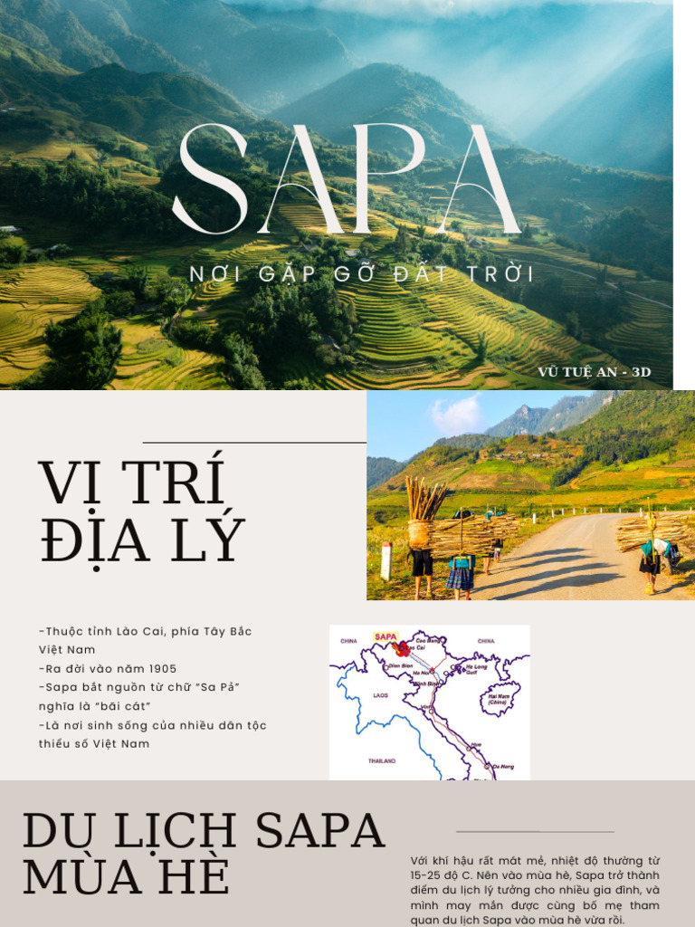 Sapa - Thành Phố Trong Sương | PDF