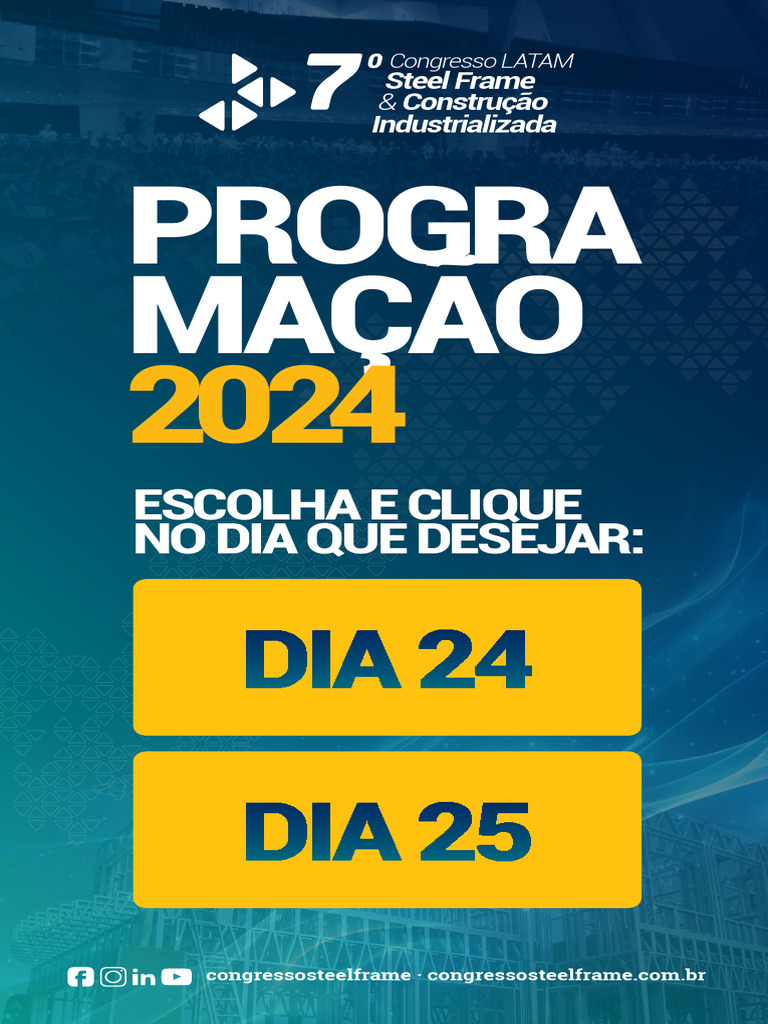 7o Congresso LATAM Steel Frame e Construcao Industrializada 2024 ...