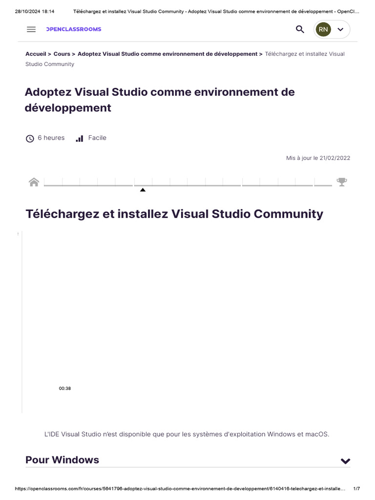Téléchargez Et Installez Visual Studio Community - Adoptez Visual Studio Comme Environnement de ...