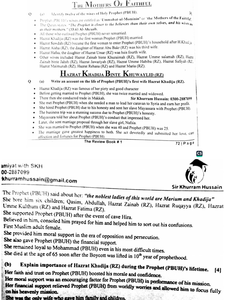 Mothers of Believers | PDF