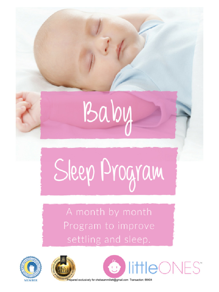 Baby Sleep Program | PDF | Sleep | Infants