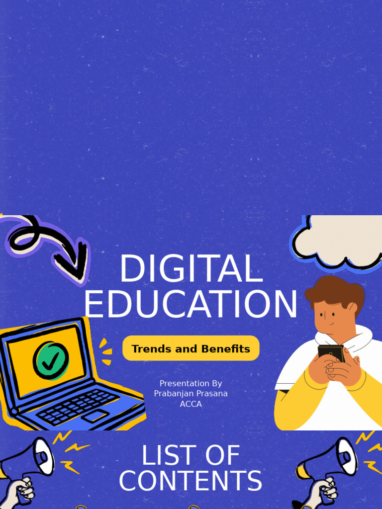 Acca PPT On Digital Education | PDF | Educational Technology | Human Communication