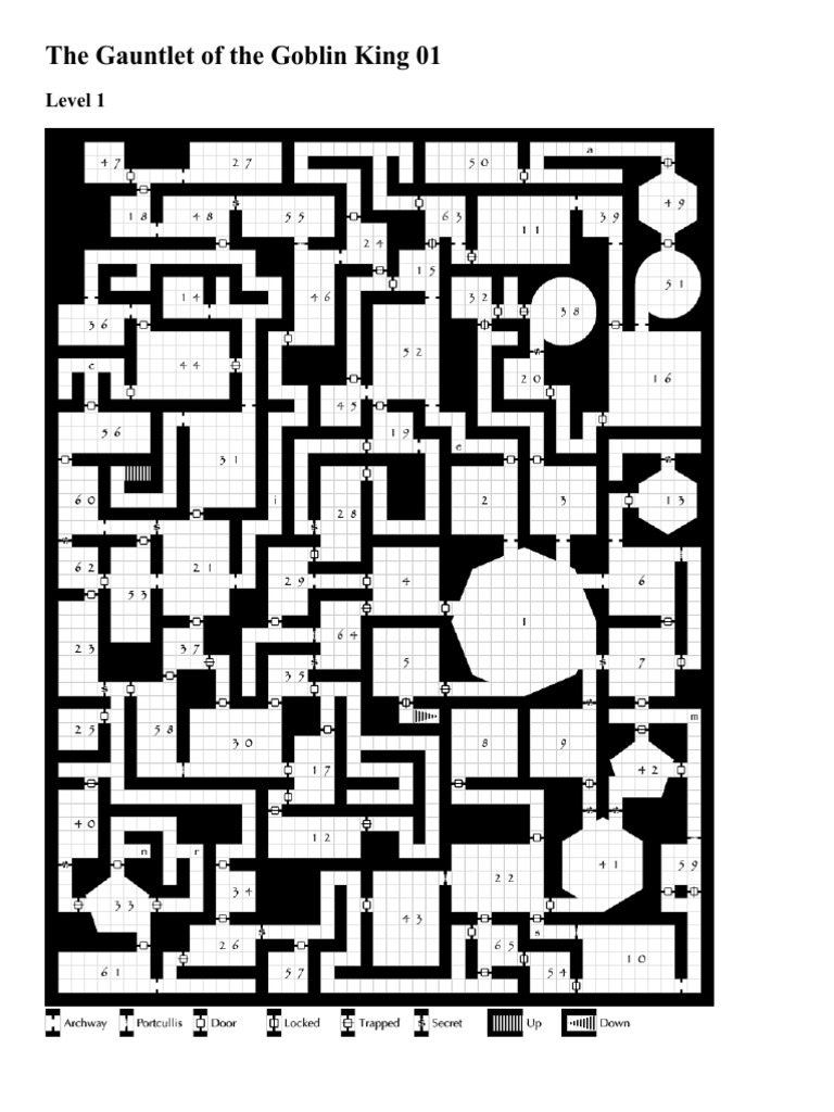 The Gauntlet of The Goblin King 01 | PDF