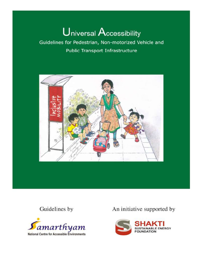 Universal Accessibility Guidelines | PDF | Accessibility | Public Transport