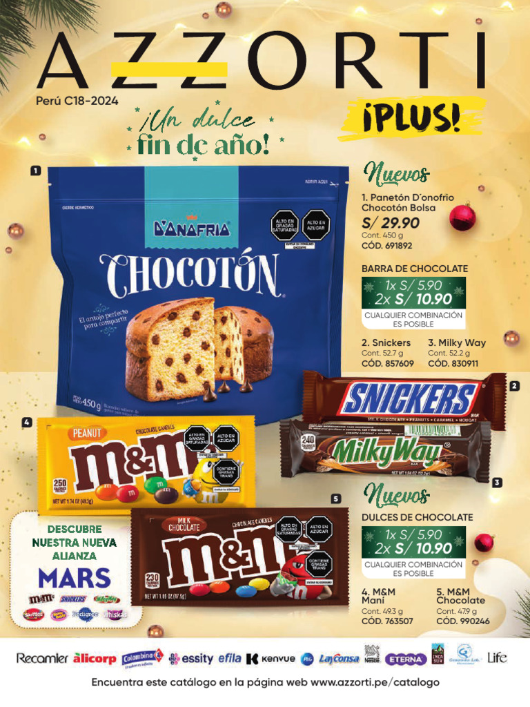 Azzorti Plus 3 | PDF | Confitería | Alimentos