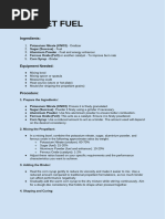 Sugar Rocket Fuel Recipe Guide | PDF
