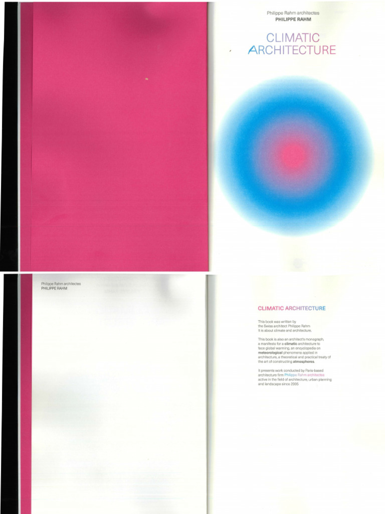 Rahm Climatic Arch | PDF | Greenhouse Gas | Climate Change