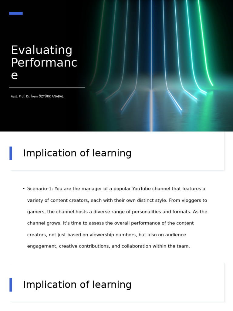 5. Performance Evaluation | PDF | Performance Appraisal | Workplace
