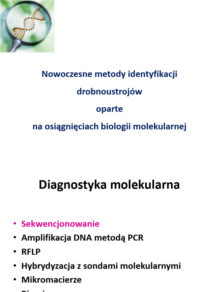 Diagnostyka Molekularna 2020 | PDF
