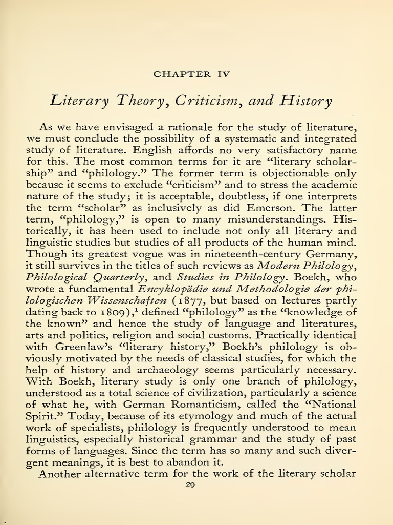 Literary Theory, Criticism, And History | PDF | Theory | Literary Criticism