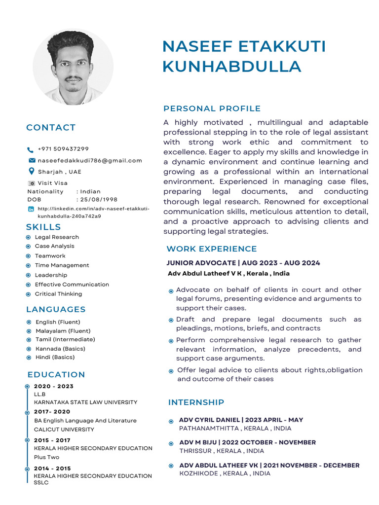 Naseef Etakkuti Kunhabdulla 2 | PDF | Kerala