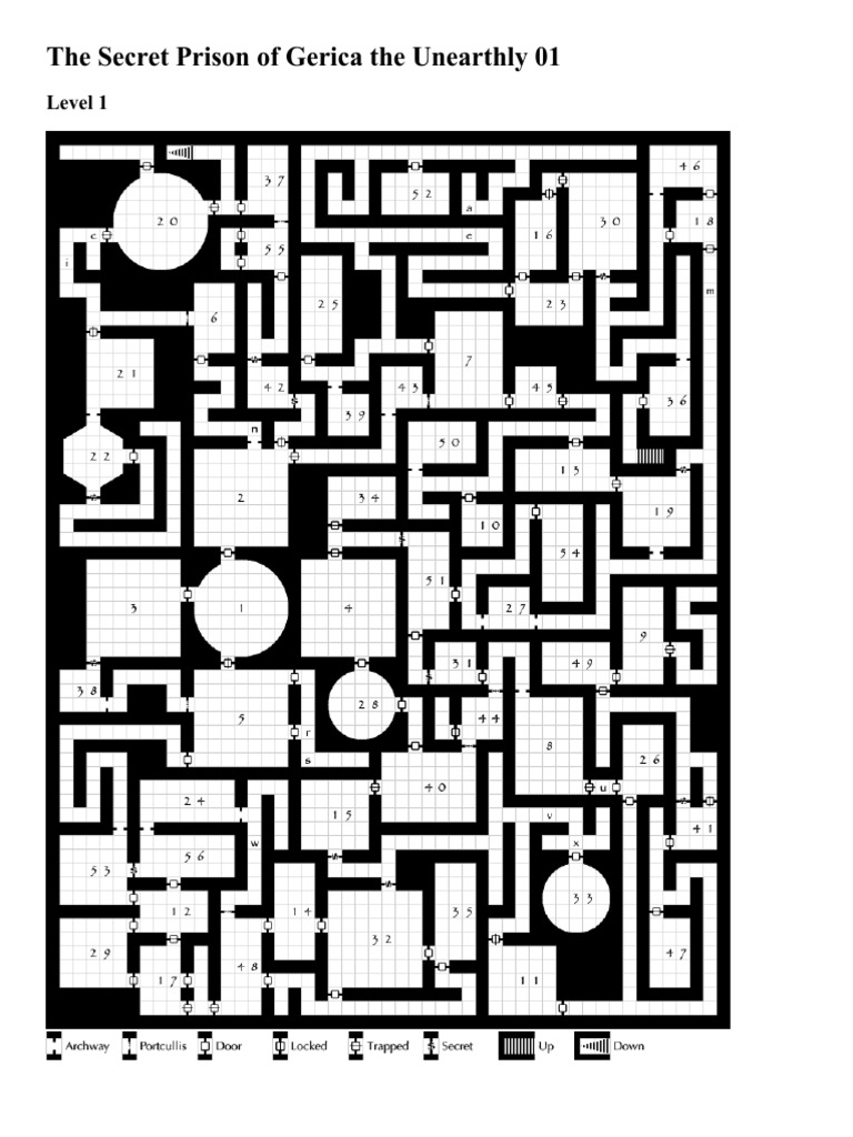 The Secret Prison of Gerica The Unearthly 01 | PDF