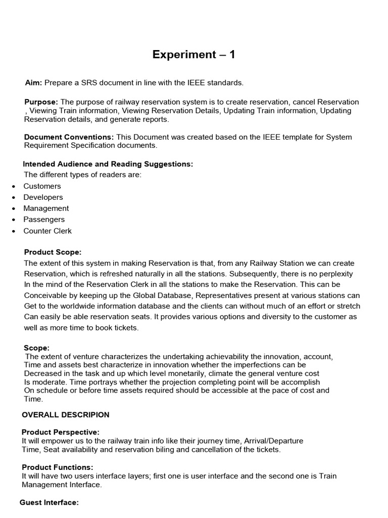 Software Engineering Practical | PDF | Use Case | Class (Computer Programming)