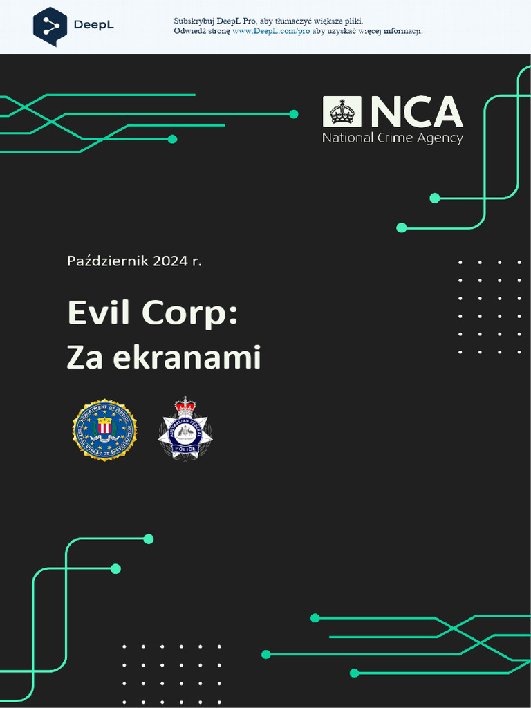 Evil Corp - Behind The Screens PL | PDF