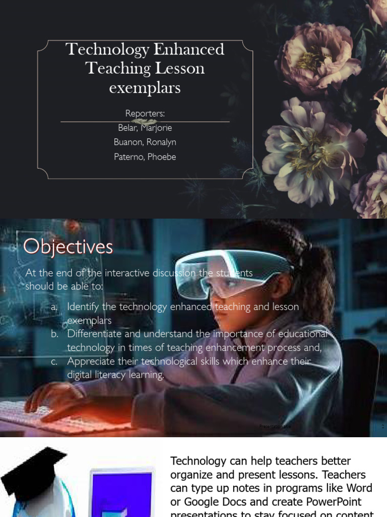 Technology Enhance Teaching | PDF | Learning | Cognitive Science