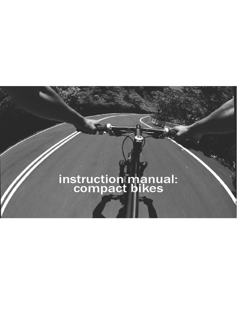 Instruction Manual: Compact Bikes | PDF | Human Powered Vehicles ...