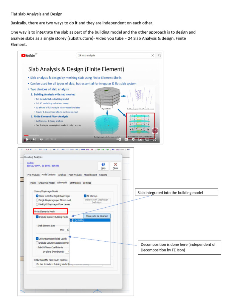 Flat Slab Analysis and Design | PDF | Art