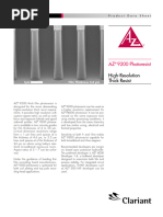Image Reversal Photoresist: Product Data Sheet | PDF | Dissolution ...