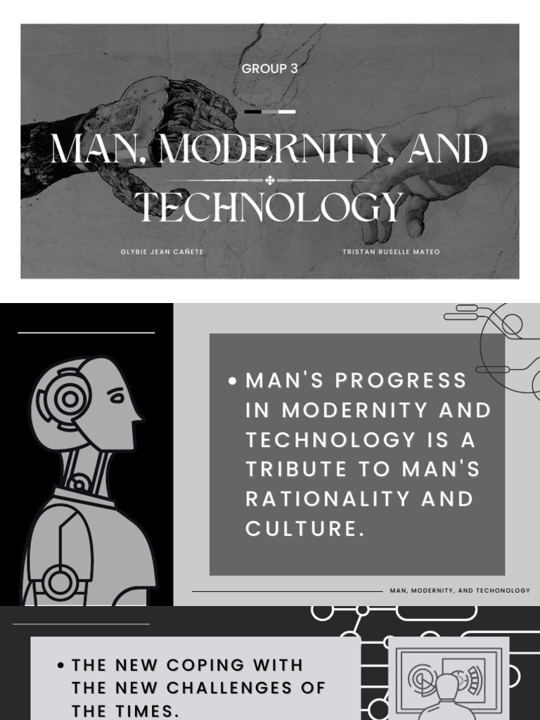 Man, Modernity, and Technology | PDF