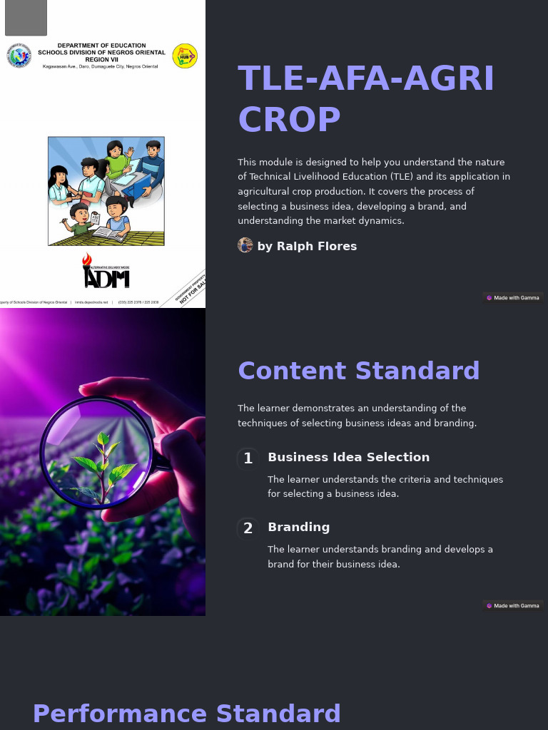 Tle Afa Agri Crop | PDF | Swot Analysis | Brand