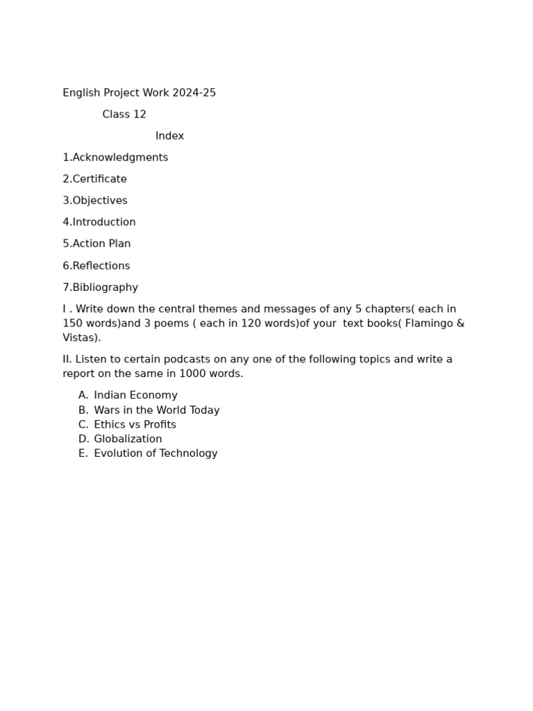 English Project 2024-25 | PDF | Computers