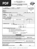 GIP Application Form (A) | PDF